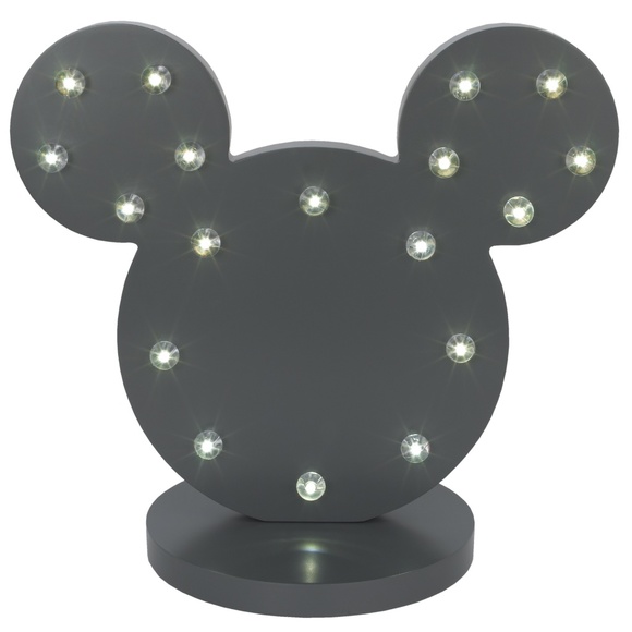 Disney | Wall Decor | Mickey Mouse Shape Standing Marquee Light | Poshmark